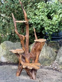 Škrabadlo pro kočky nebo stojan na květiny, Teak 209 cm 185 - 220 cm