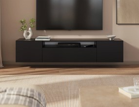 ADRK Furniture Femur 200 Závěsný TV stolek ADRK-RTV-FEMU-200-B