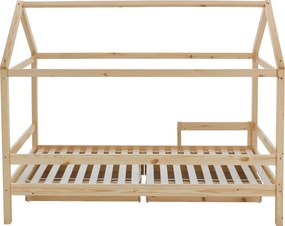 Montessori postel, 90x200, přírodní, masiv, NOEMA