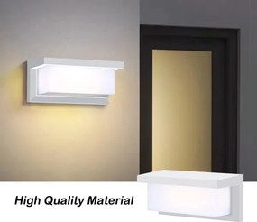 Brilagi - LED Stm ven nástěnné svít BRICKY 1xE27/6W/230V 2700-6500K IP54 bílá