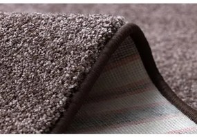 koberec, koberec metráž SAN MIGUEL hnědý 41 hladký, Jednotný jedno velikost 250x350 cm | krásné koberce cz