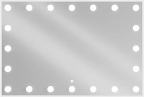 Mexen Dona koupelnové zrcadlo s podsvícením 100 x 80 cm, LED 6000K, antifog - 9818-100-080-611-00