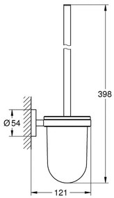 Grohe Essentials Souprava na čištění toalety 40374001