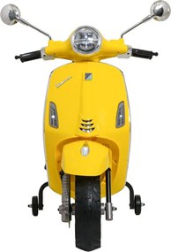 Elektrický skútr Vespa ROMA žlutý