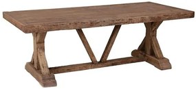 Stará Krása – Ruční výroba Velké dubové jídelní stoly na zakázku 76 X 160 X 75