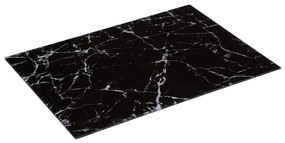 5five Simply Smart Krájecí prkénko Glass Marble, černá, 40x30 cm