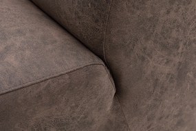 Hanah Home Rohová pohovka ALPHA hnědá levá