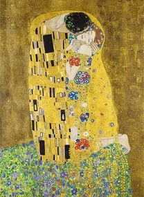 Trefl Dřevěné puzzle Art - Puzzle - Gustav Klimt: Polibek / 200 dílků