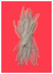 Paper Collective designové moderní obrazy Dansari (50 x 70 cm)