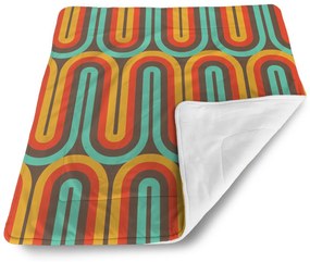 Sablio Deka pro miminko Retro vlny - 90x120 cm
