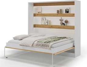 Devesto Sklápěcí postel Horizontální 160 Dub Artisan LED