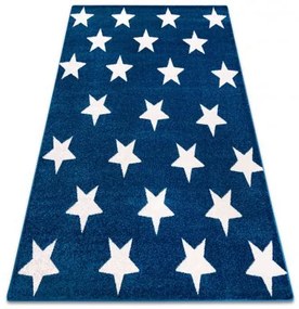 koberec SKETCH FA68 Marocký jetel, Mříž, modro bílý Hvězdy velikost 240x330 cm | krásné koberce cz