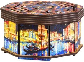 EscapeWelt Dřevěný hlavolam Art Secret Maze Box