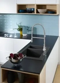 Hansgrohe - Dřezová baterie XXL, Semi-Pro s flexibilním ramenem, EcoSm