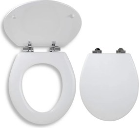 Wc prkénko Novaservis dřevo bílá WC/SOFTLYRA