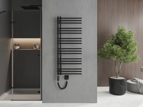 Mexen Neptun, elektrické topné těleso 1200 x 500 mm, 600 W, černá, W101-1200-500-2600-70
