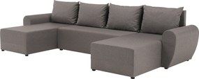 Univerzální sedací souprava, šedobéžová Taupe, DAKAR NEW U