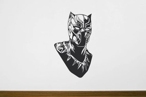 Lepy.cz Samolepka na zeď Black Panther Velikost (šířka x výška): 35x61cm, Barevná varianta: Jemná růžová