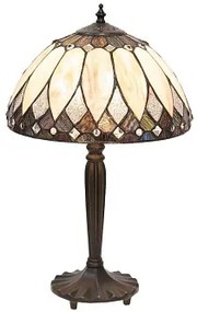 Stolní lampa Tiffany RAINY NEW YORK Clayre &amp; Eef 5LL-5987