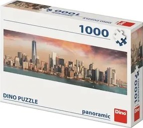 DINO Manhanttan za soumraku 1000 panoramic Puzzle / 1000 dílků / od 15