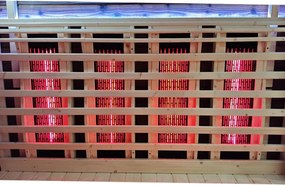 BPS-koupelny Zahradní kombinovaná sudová sauna 2v1  - Infrasauna + finská sauna 180x200, 4-6 osob