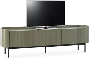 Zelený TV stolek 180x55x40 cm Willa – MOME