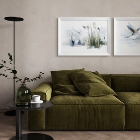 Tištěný obraz s rámem 56x75 cm Blue Grasses – Styler