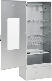 Grilovací trouba / udírna s generátorem kouře pozinkovaná ocel 3200766