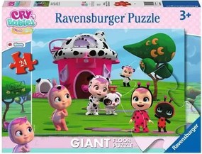 RAVENSBURGER Podlahové puzzle Cry Babies Magic Tears / 24 dílků / od 3