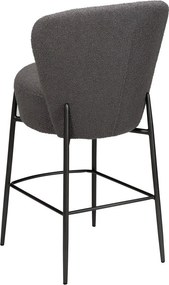 Šedá barová židle (výška sedáku 68 cm) Orbit – DAN-FORM Denmark