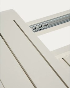 Kovový zahradní jídelní stůl 100x205 cm Brela – Kave Home