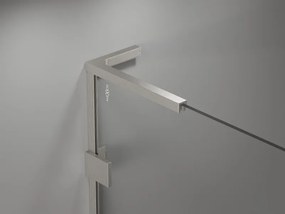 Mexen Lunar-F L, sprchový kout pravý 80 x 80 cm, 8mm čiré sklo, ocelový profil, 836L-080-080-97-00-P