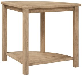 vidaXL Odkládací stolek do koupelny 45x45x45 cm masivní teakové dřevo