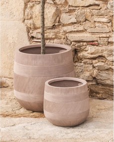 Betonové obaly na květináče v sadě 2 ks ø 50 cm Tival – Kave Home