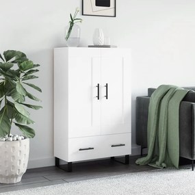 vidaXL Skříň highboard bílá 69,5 x 31 x 115 cm kompozitní dřevo