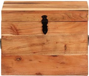Úložný box 39 x 28 x 31 cm masivní akáciové dřevo 338482