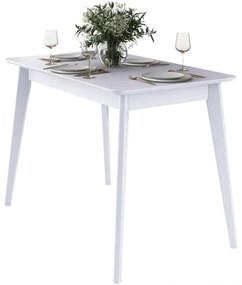 Obdélníkový jídelní stůl Pegasus Classic 102x61cm Bílý Daiva Casa