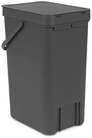 Brabantia Koš Sort&Go 16L šedá