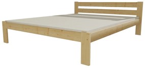 Dřevěná postel VMK 5A 180x200 borovice masiv přírodní lakovaná