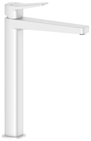 KFA Armatura 4522-712-44 - Umyvadlová baterie + výpusť MALAGA 30,3 cm bílá 4522-712-44