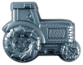 Forma na bábovku Traktor modrá