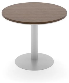 Jednací stůl TopOffice, průměr 100 cm, dub charleston