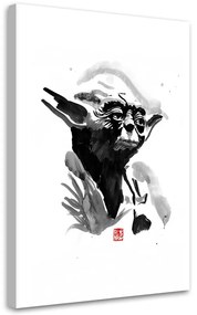 Gario Obraz na plátně Star Wars, Yoda - Péchane Rozměry: 40 x 60 cm