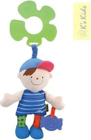 K'S KIDS Plyšová hračka Wayne s úchytem na kočárek / Textil / od naroz