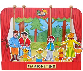 MARIONETINO – Loutkové divadlo: České pohádky (15 loutek)