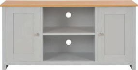TV stolek šedý 120 x 39 x 58 cm 283740