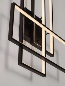 Designové nastěnné svítidlo Alis B Černá