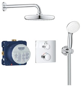 Grohe Grohtherm - Sprchový set Perfect se sprchou Temptesta 210, komplet, chrom 34729000