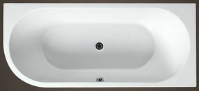 Santech GEMINI 170 x 75 cm SAGEM170P vana akrylátová pravá