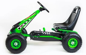 Dětská šlapací motokára Go-kart Baby Mix Razor zelená
